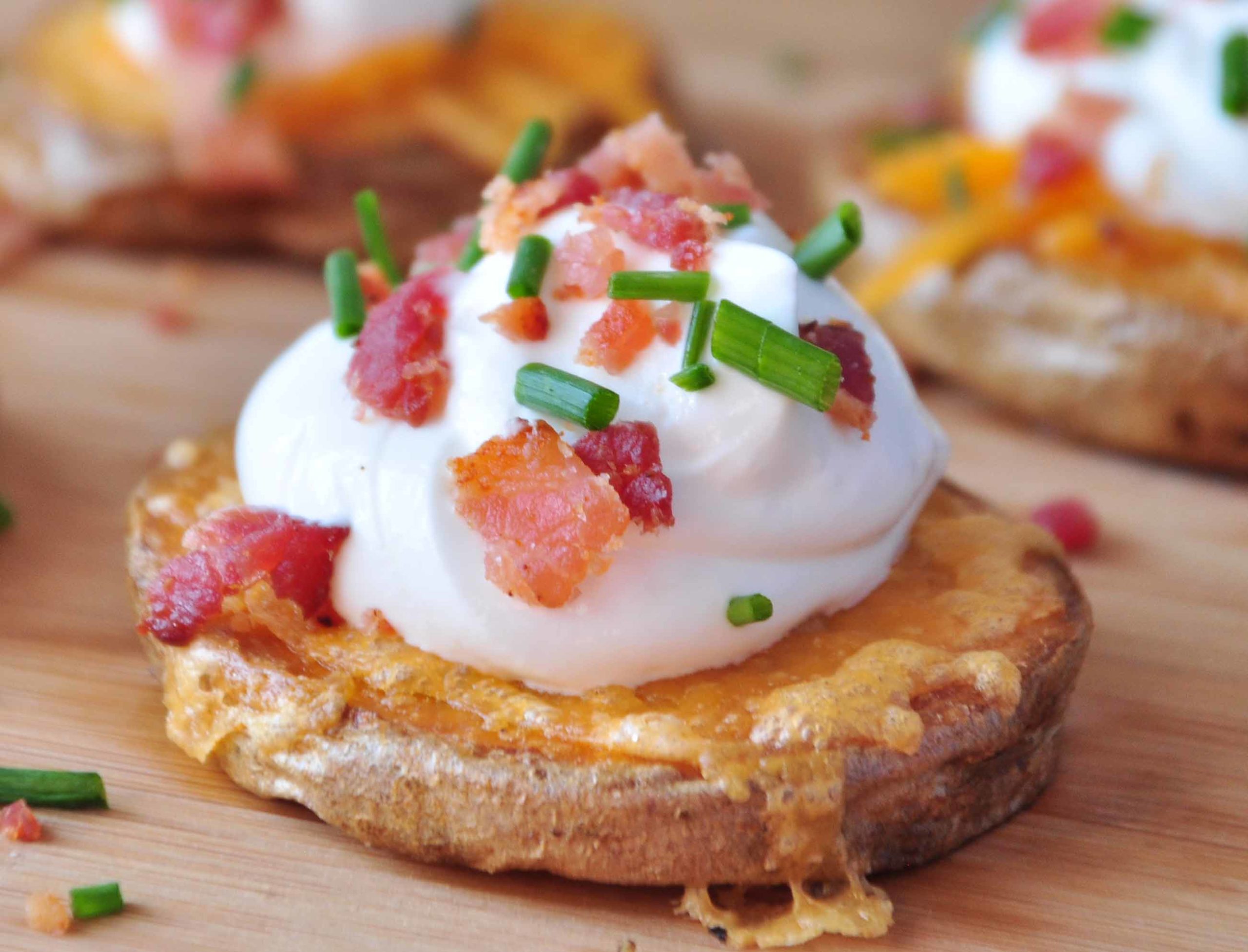 Loaded Baked Potato Wheels Recipe