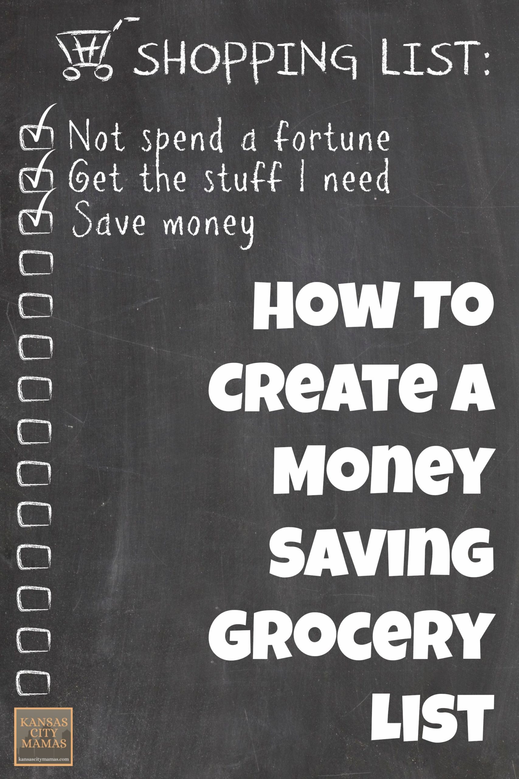 How To Create a Money Saving Grocery List