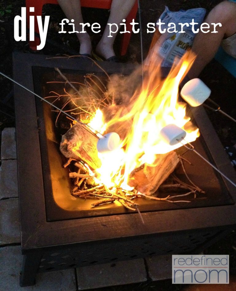 Homemade Fire Starter Kits {Great For Camping or Fire Pits}